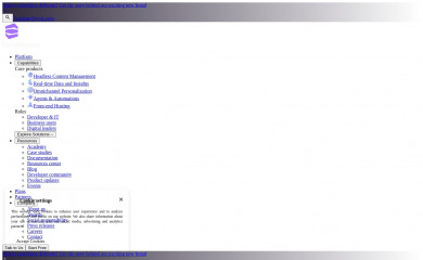 Contentstack - What CMS?