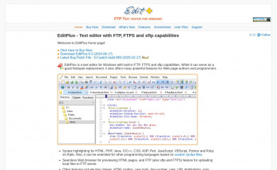 EditPlus - What CMS?
