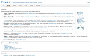 Fossil SCM -vs- Wolf CMS - CMS Comparison - What CMS?